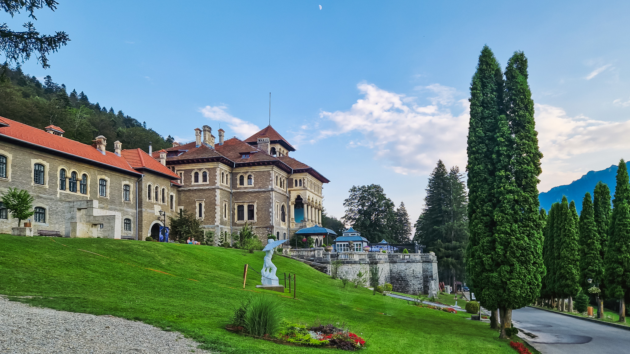 Visit the Netflix Wednesday Filming Location: Cantacuzino Castle (2025 ...